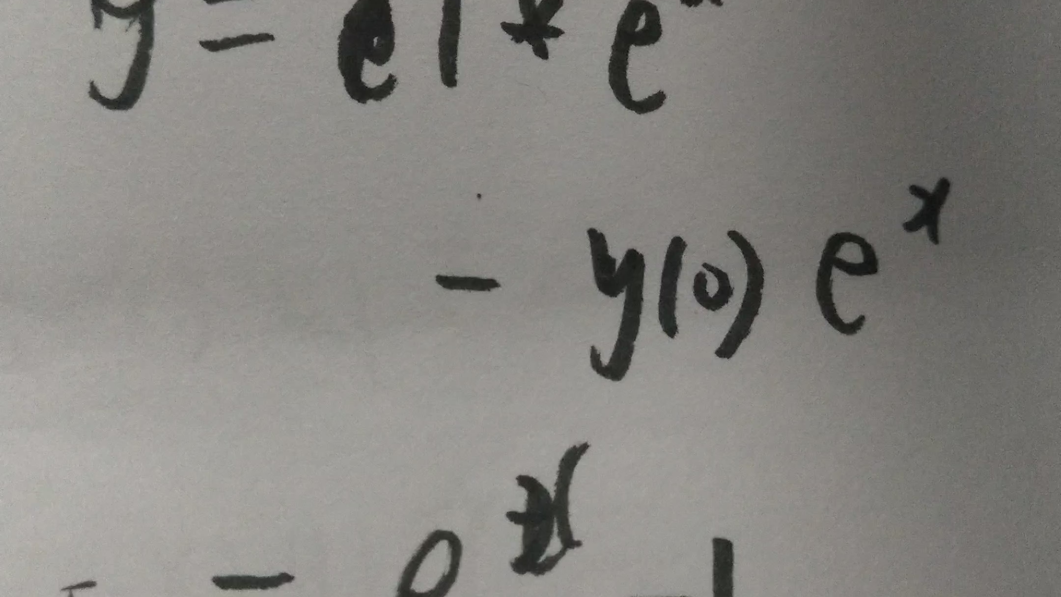 利用拉普拉斯变换和卷积定理求常微分方程通解,两种运算均结果唯一