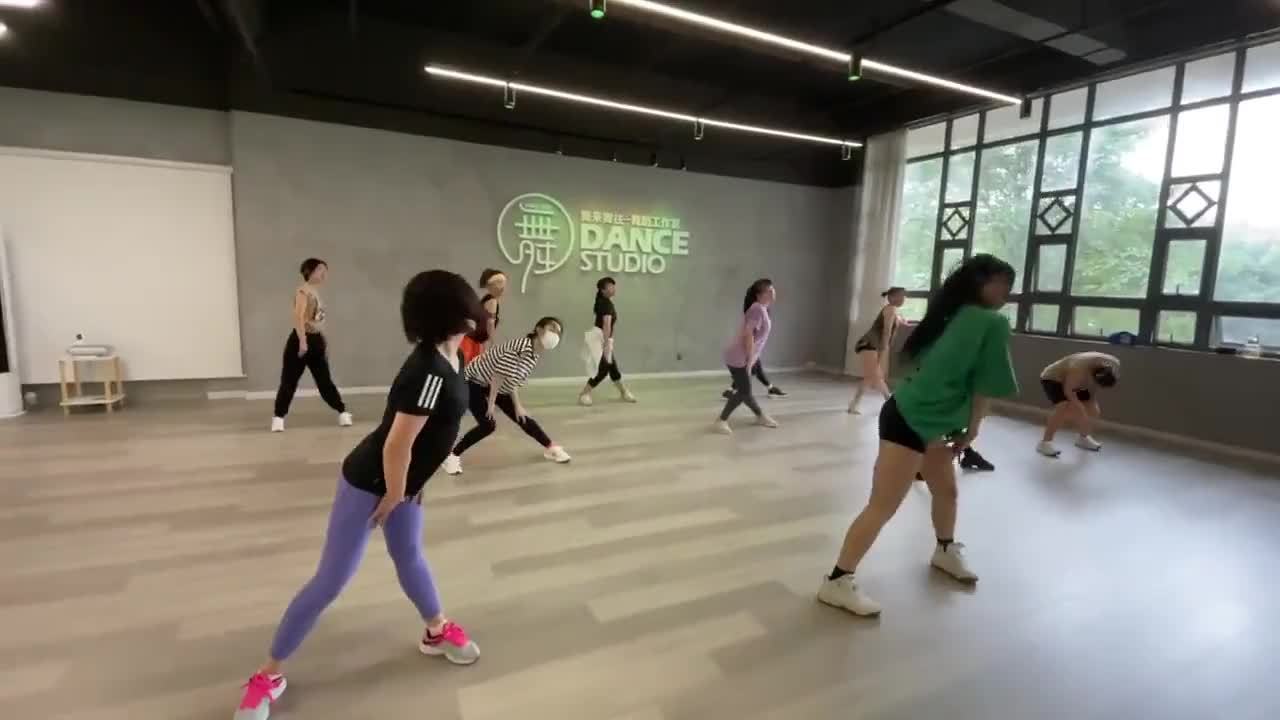 爵士舞基础爵士舞零基础班舞蹈课堂随拍课堂实录jazz