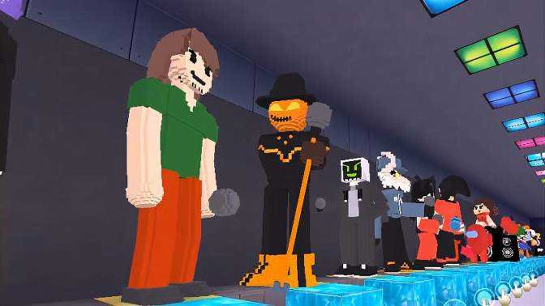 迷你世界版:周五夜放克 一人挑战50个不同的高手 这回服了吧