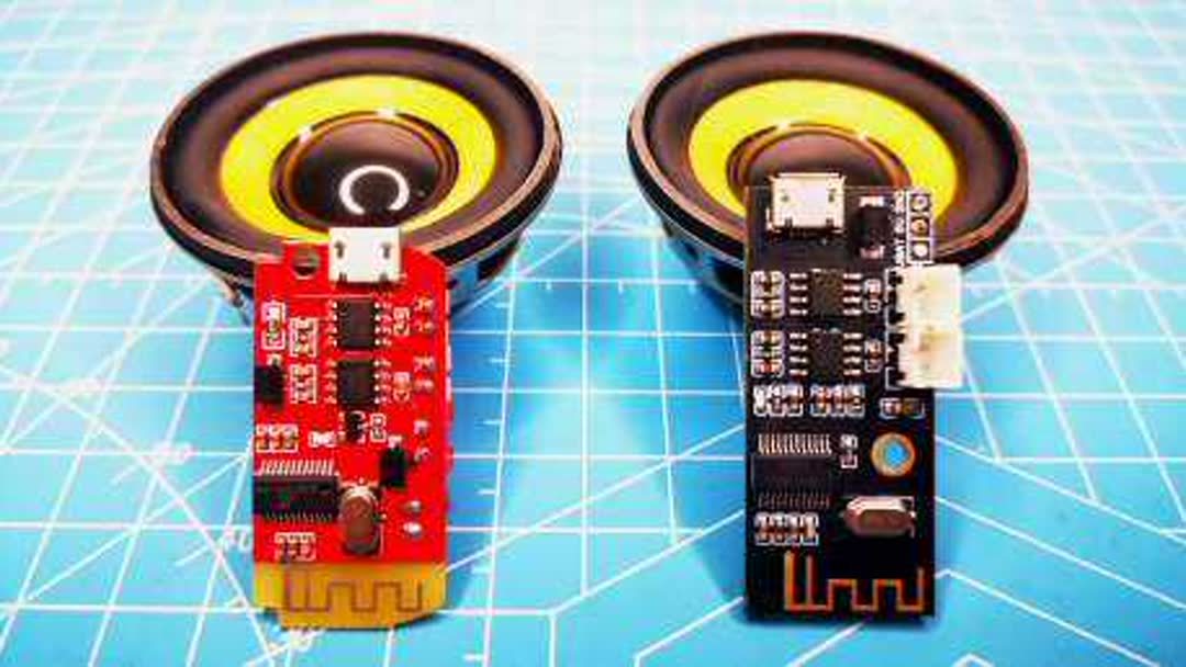 常用的2块迷你蓝牙功放板简单对比,DIY制作蓝牙小音箱的电子模块