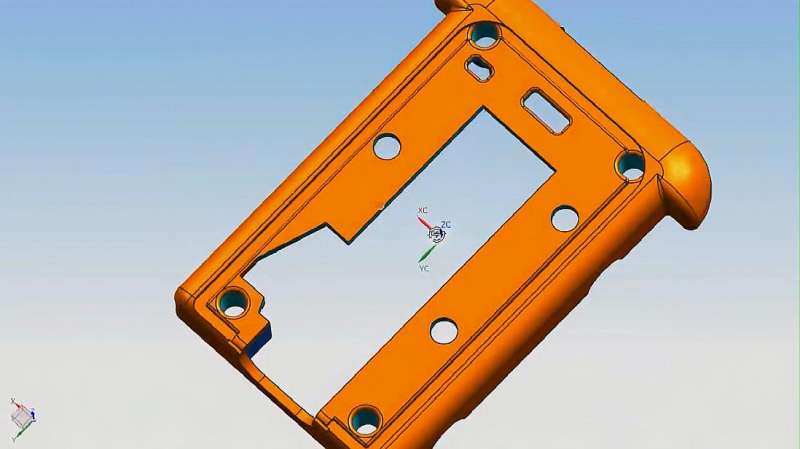 UG塑胶模具设计:模具设计分模教程-多种补孔分模方法