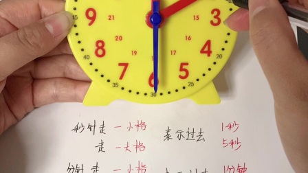 认识钟表1～3年级的孩子们通过钟表模型认识钟表结构、整点、半
