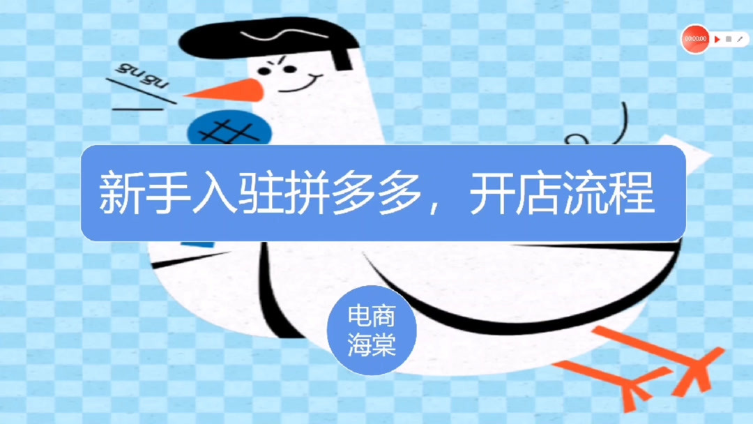 【电商海棠】教你拼多多开店流程和注意事项操作指南如何避免踩坑