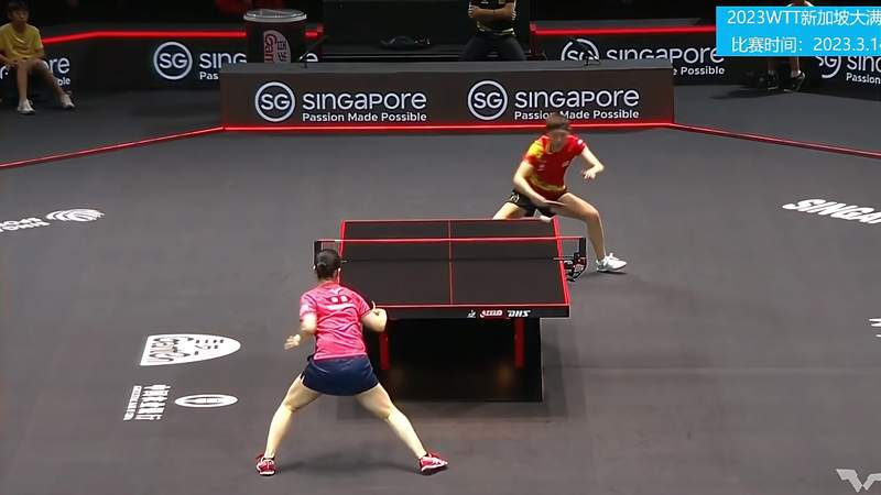 WTT新加坡大满贯,对手以为稳赢,王曼昱再度上演史诗大逆转