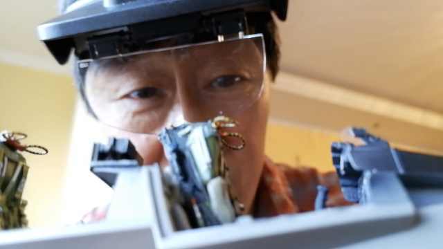 他做模型精细到0.3mm,不是行家不卖