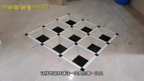 这样的3D瓷砖建造一定是你第一次见,真是高手在民间