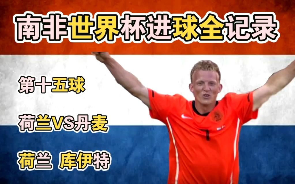 人生不过几次世界杯-南非世界杯进球(第十五球荷兰库伊特)