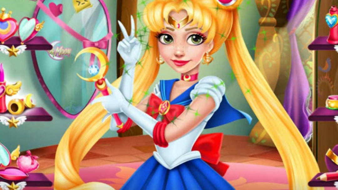 长发公主模仿水冰月 游戏