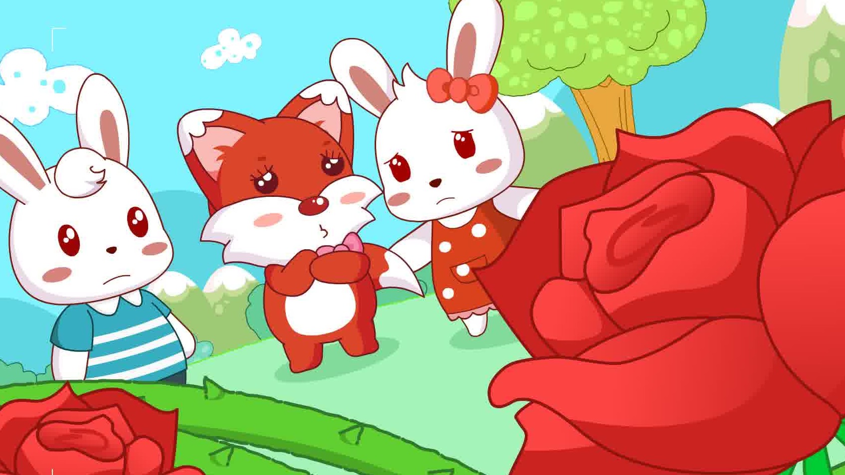 《在野外远离带刺的植物》兔小贝儿童安全教育动画