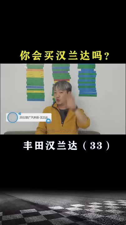 丰田汉兰达:你会买汉兰达吗?#汉兰达