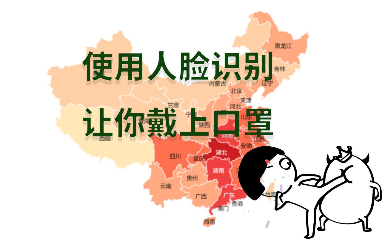 口罩没了,使用Python一行命令自动戴上口罩