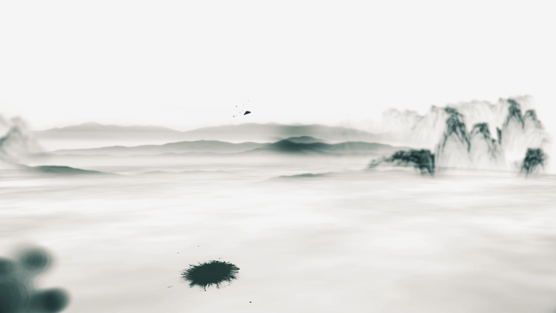 AE每日练习——水墨(罡渡晨星stardust案例11)