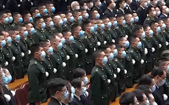江泽民同志追悼大会举行 全体默哀