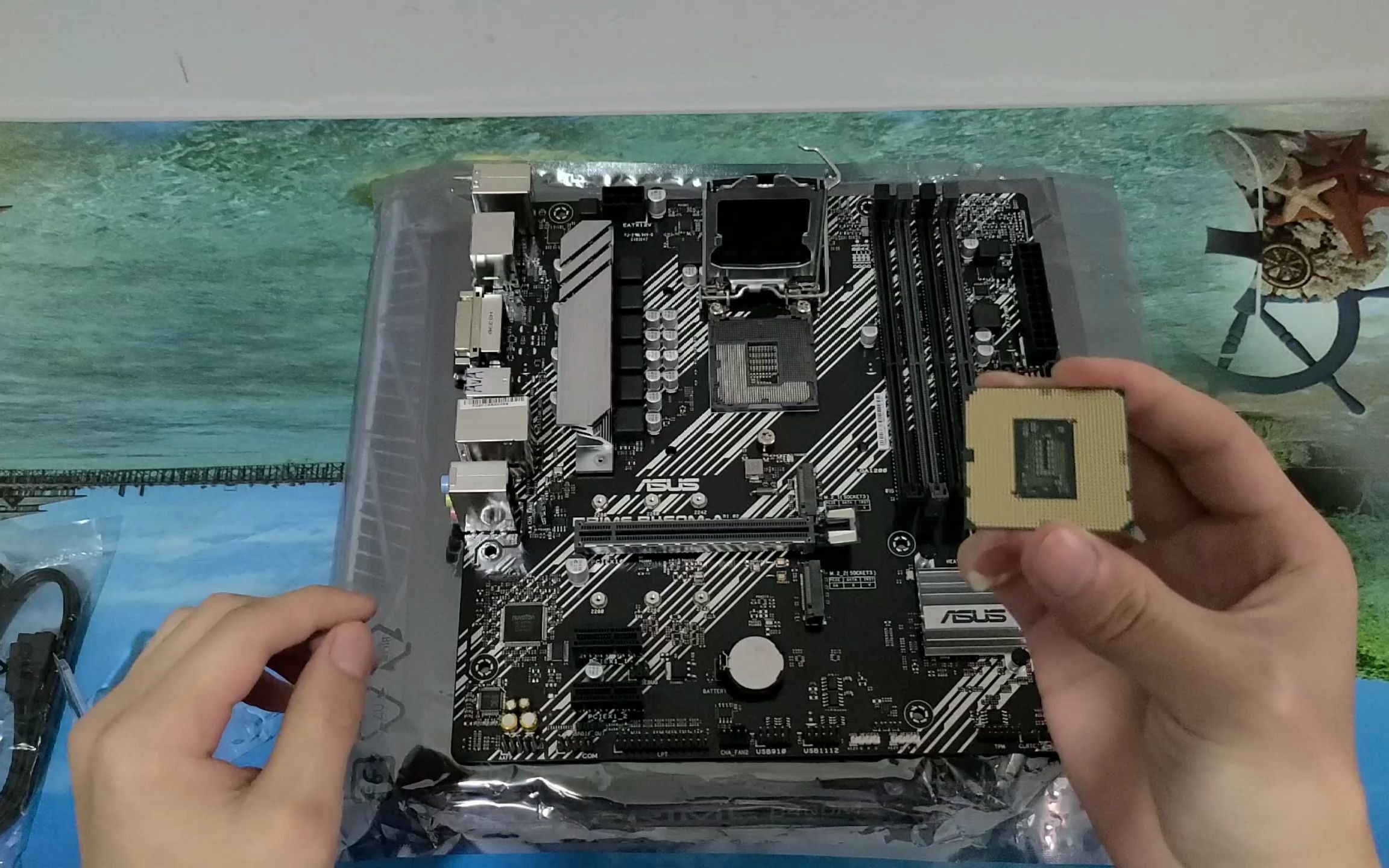 【电脑组装】自己买的配件,组装的电脑,非教程