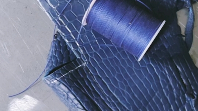 手工制作皮带全过程