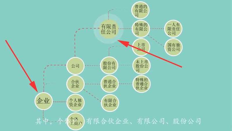 企业就是公司吗?个体户、合伙企业、有限公司、股份公司区别是?