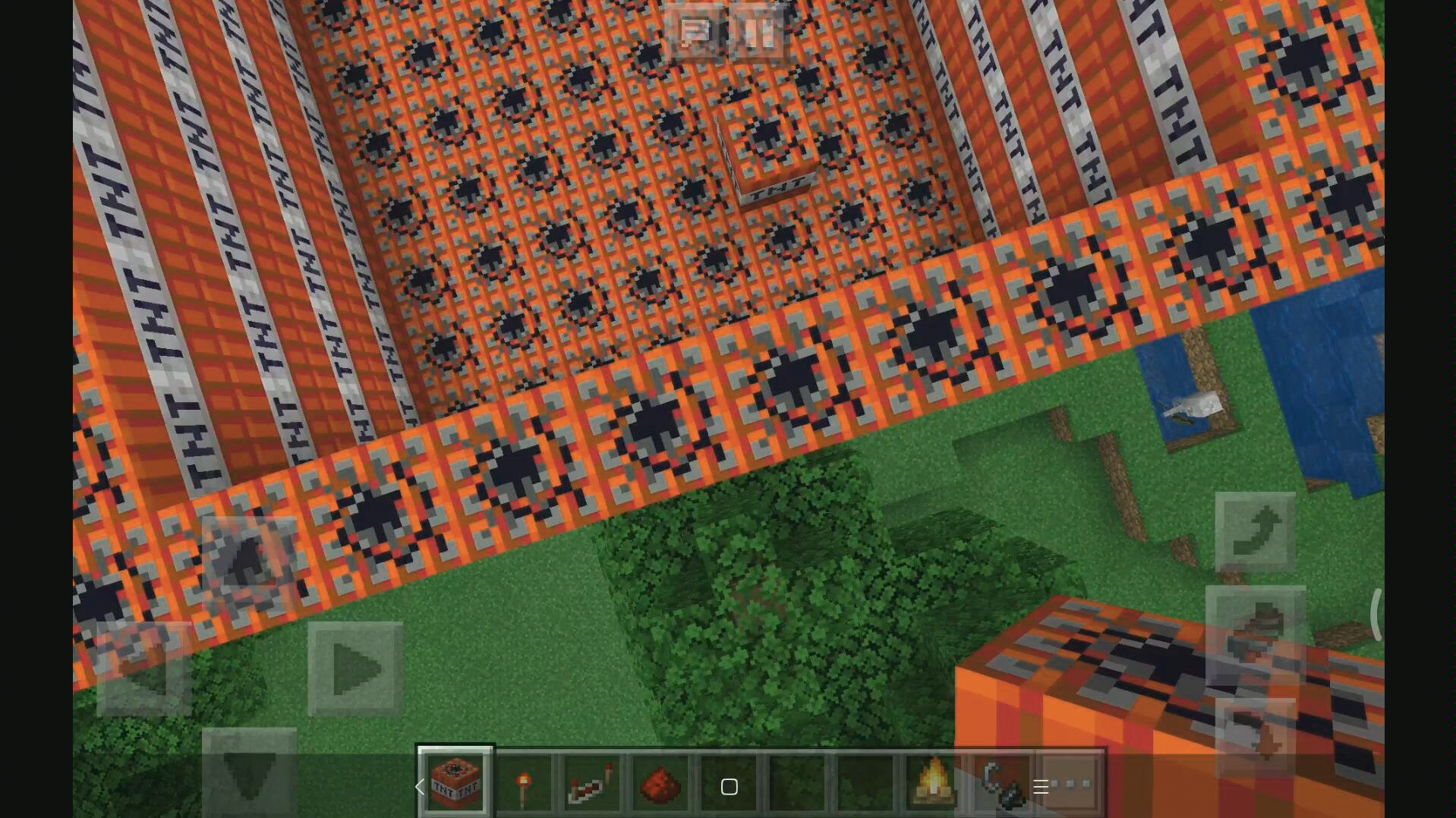 [我的世界Minecraft]10×10×10的TNT爆炸效果什么样?