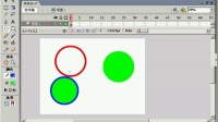 4.1 flash 8视频教程 椭圆工具绘制