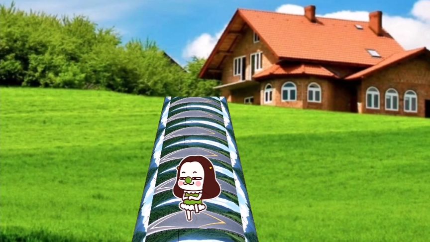 美册3D魔秀形状变换公路动画