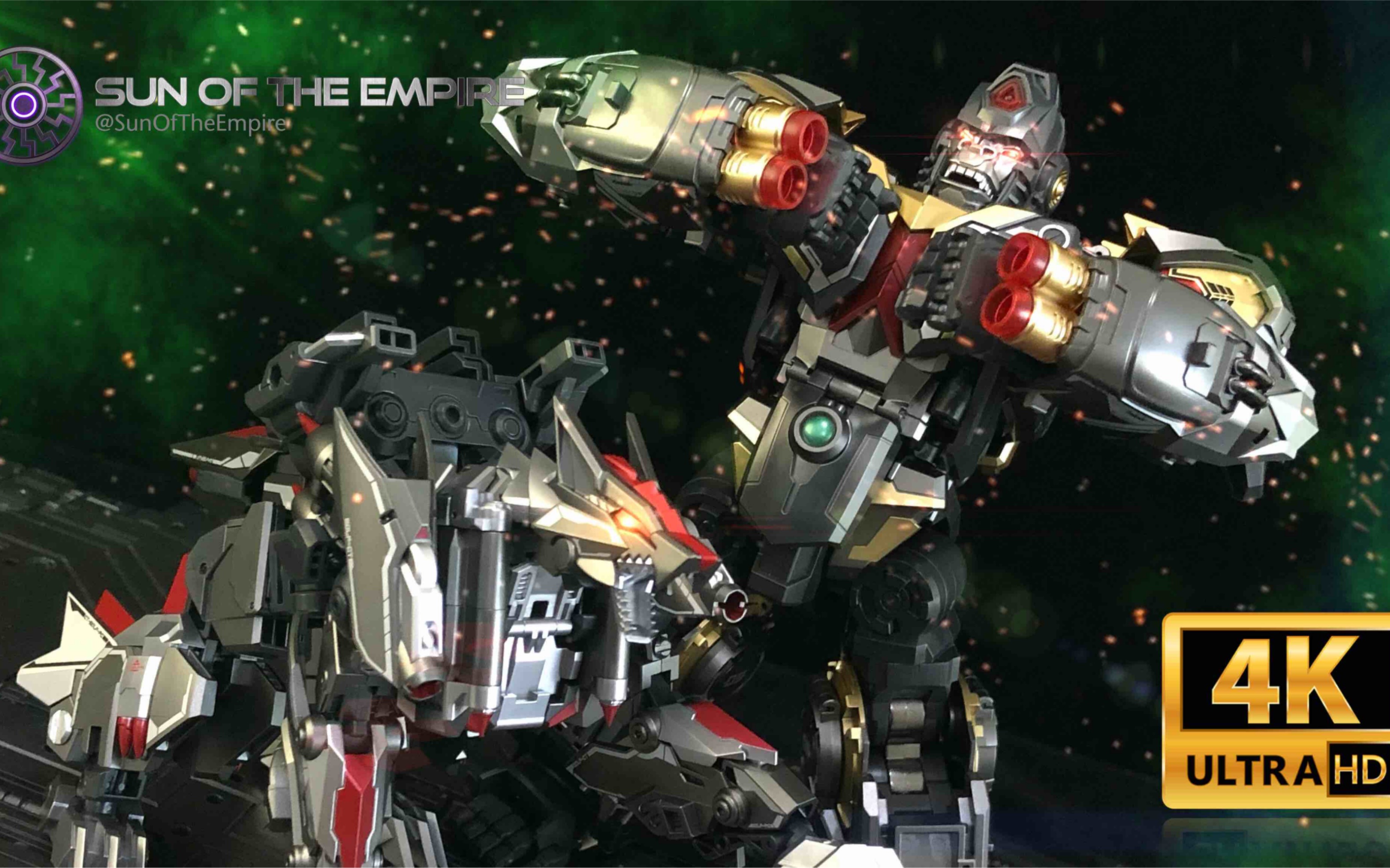 藏玩阁冲云霄Cang-Toys·CY-05 雷猿猩猩驰狼CY-08变形玩具模型...