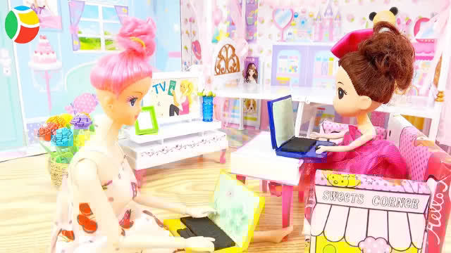 手工制作笔记本电脑玩具,婴幼儿宝宝教育游戏视频