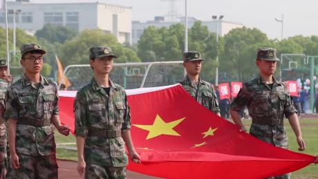 运动会国旗方阵