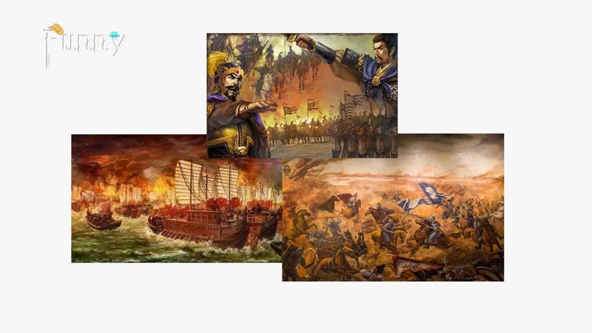 2021最新动画 漫话地图 第二集03 三国官渡之战 刘备哭了