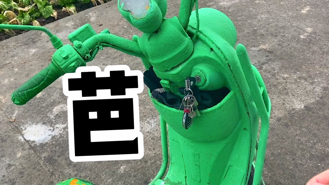 电动车改的真艳丽,去买菜好多人看我