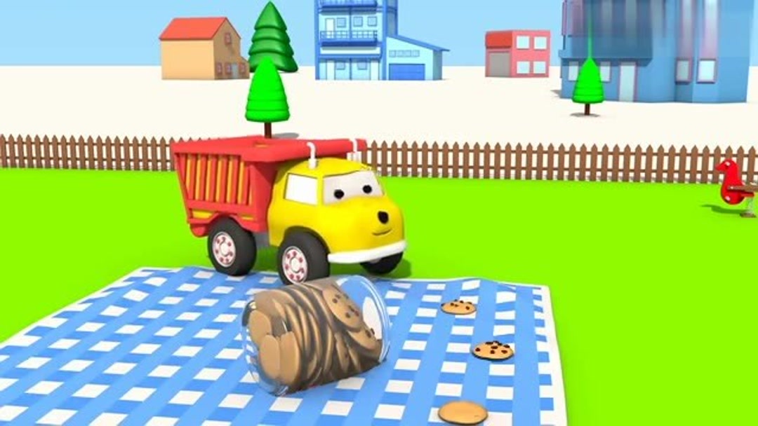 翻斗车伊森 第23集 曲奇饼干:学数数 周末合集