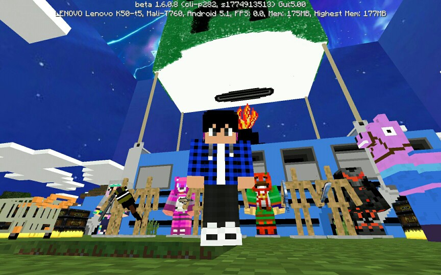 ...实况解说《我的世界》mod介绍#当堡垒之夜手机版乱入mc会怎么样?