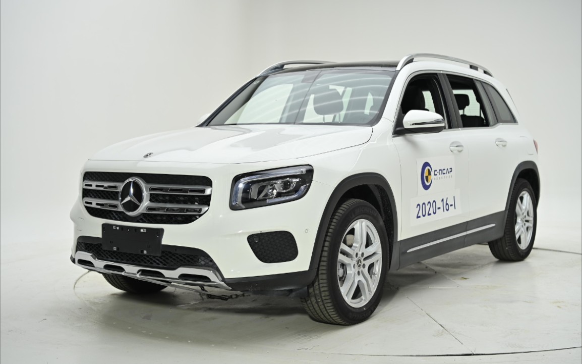 2020 北京奔驰 GLB 200 全面碰撞测试 c-ncap