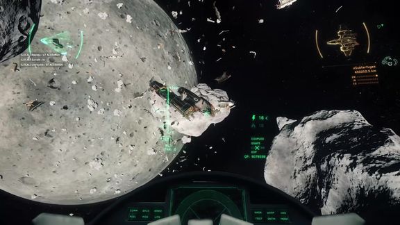 星际公民:唯一能让我玩的头晕的游戏!CPU快炸了!