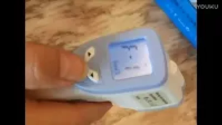 高姆电子体温计使用及设置方法