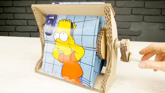 手工DIY翻页动画机,制作过程简单又好玩,一起来Get下