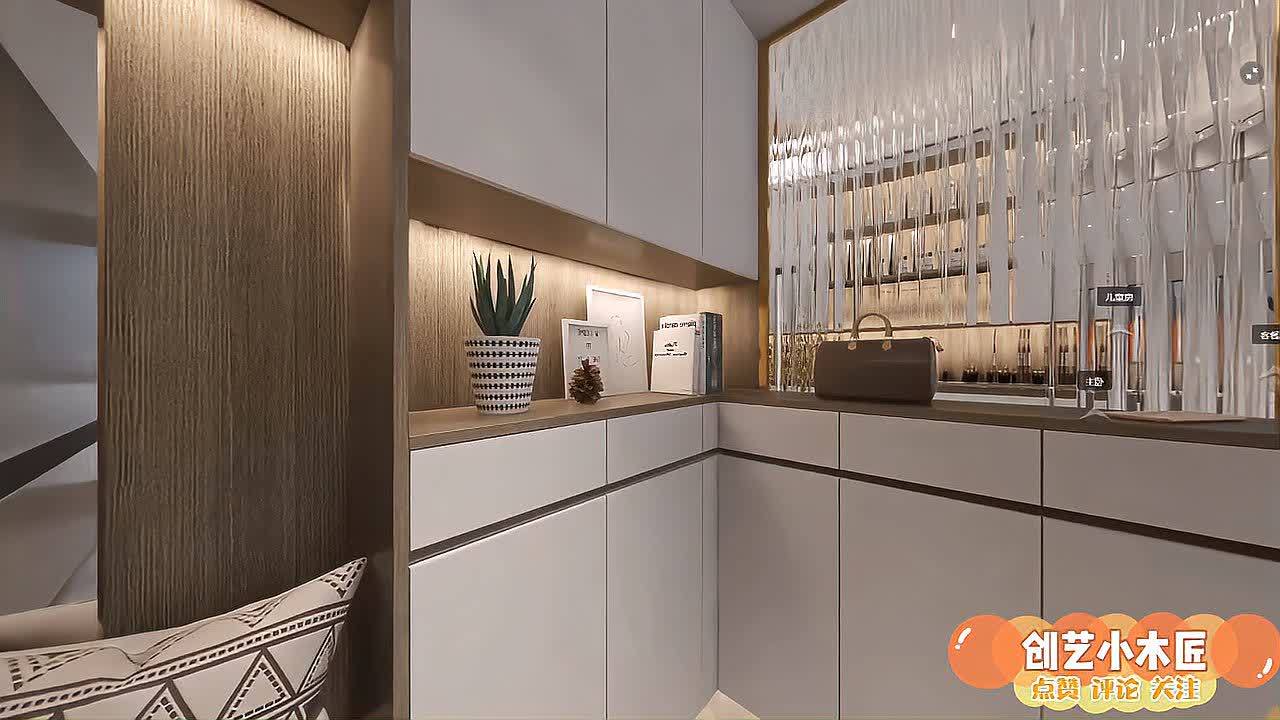149m²现代简约装修风格,用当下最流行的木饰墙板,你觉得怎么样