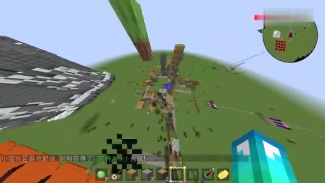 我的世界:自从有了无尽胸甲,妈妈再也不用担心我不会飞啦!