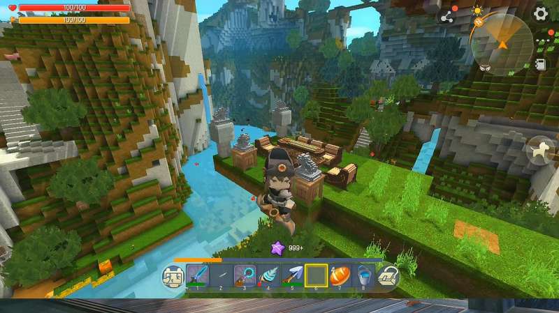 迷你世界豆神沙豆,归隐空谷生存家具教学,生存模式更多好看家具