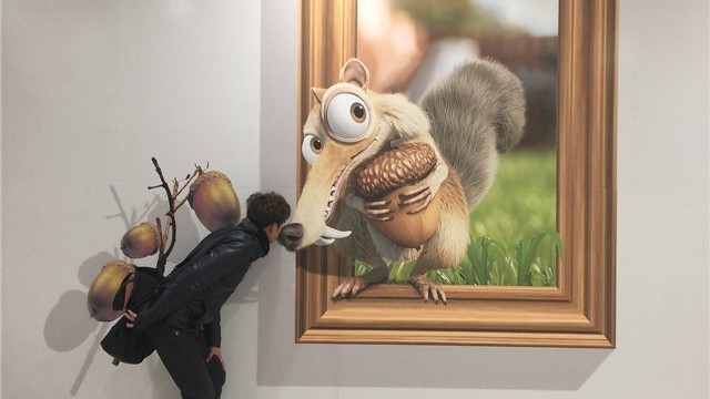 这些手绘的3D立体画 比真实的还真!