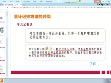 会计教程16第十六讲 会计记账方法