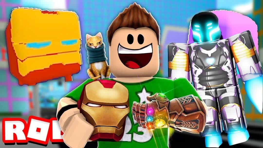 小格解说 Roblox 疯狂都市模拟器:最新超级英雄!模仿钢铁侠?