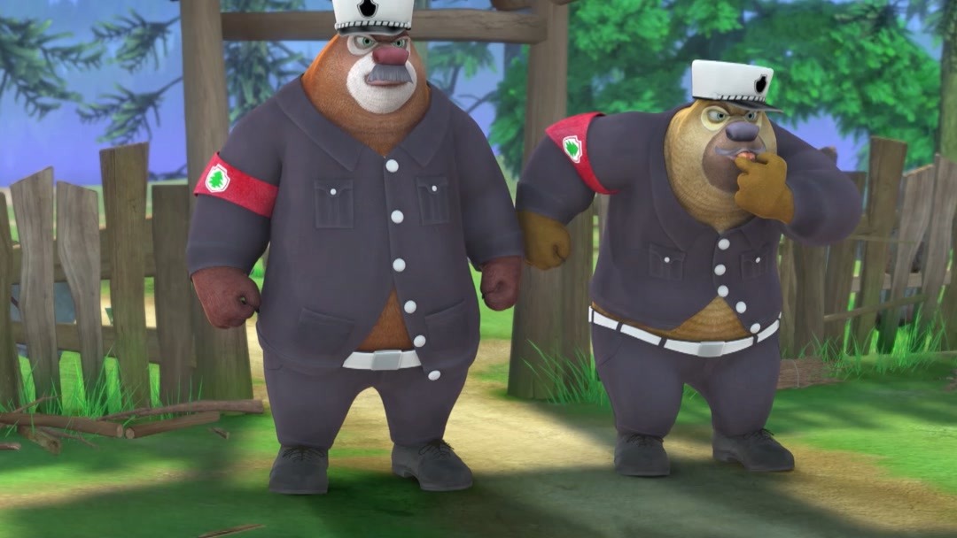 熊出没之丛林总动员:光头强得到惩罚,刚办的证就这么没了