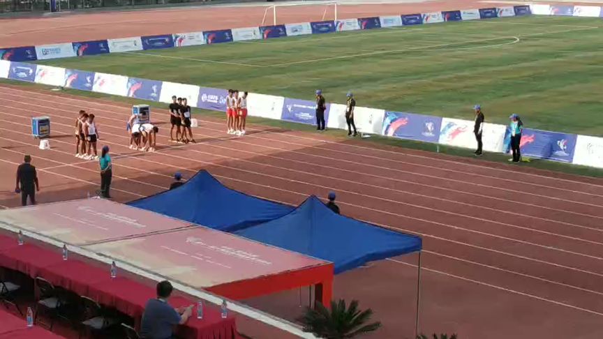 民族运动会短板竞速比赛开始了!