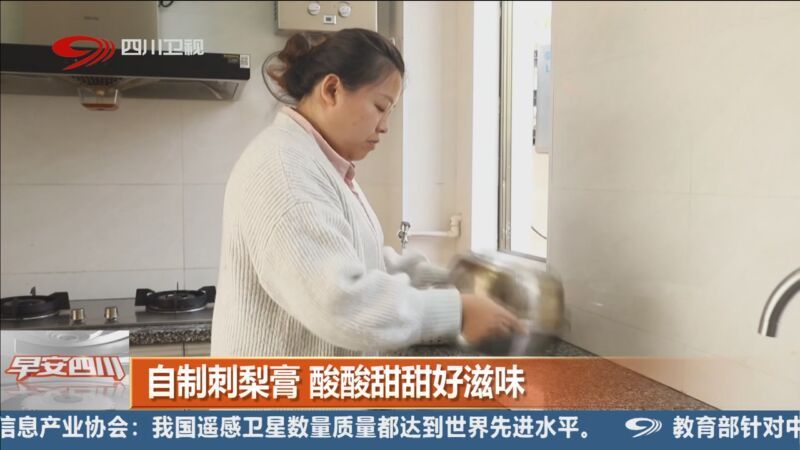 [早安四川]自制刺梨膏 酸酸甜甜好滋味
