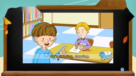 小学英语六年级下册专题复习——现在进行时(微课视频)