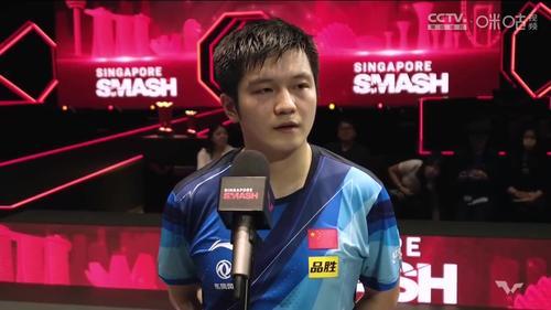 ... 樊振东希望决赛能有好的表现 ️男单半决赛, 樊振东4比1王楚钦 晋级...