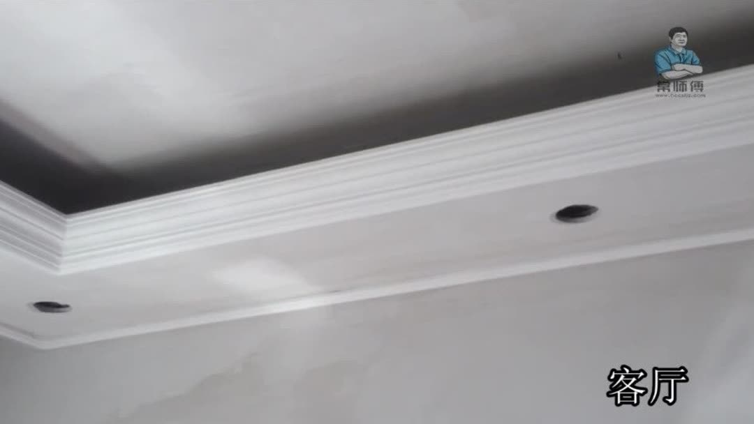 石膏线安装步骤_石膏线安装 注意事项_白城石膏线电视墙安装现场