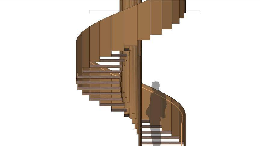 楼梯扶手建模
