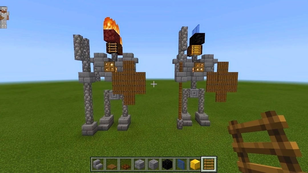 我的世界:威严的士兵雕像