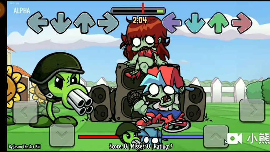 #fnf #制作不易 #植物大战僵尸模组