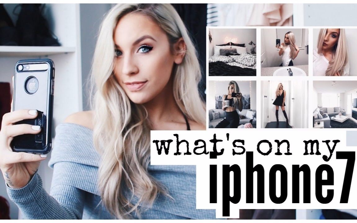 【Kalyn Nicholson】我的INSTAGRAM里有什么 + 我如何编辑Iphone7